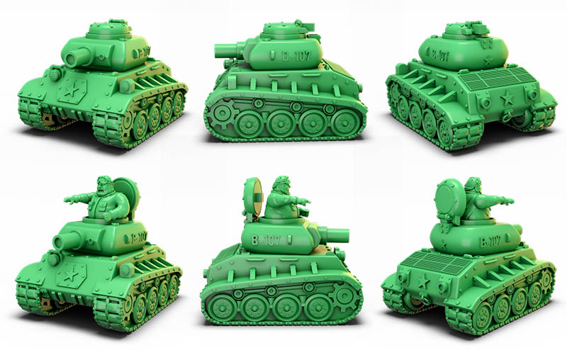 Fat Army Vehicle Edition Campaign - MyMiniFactory