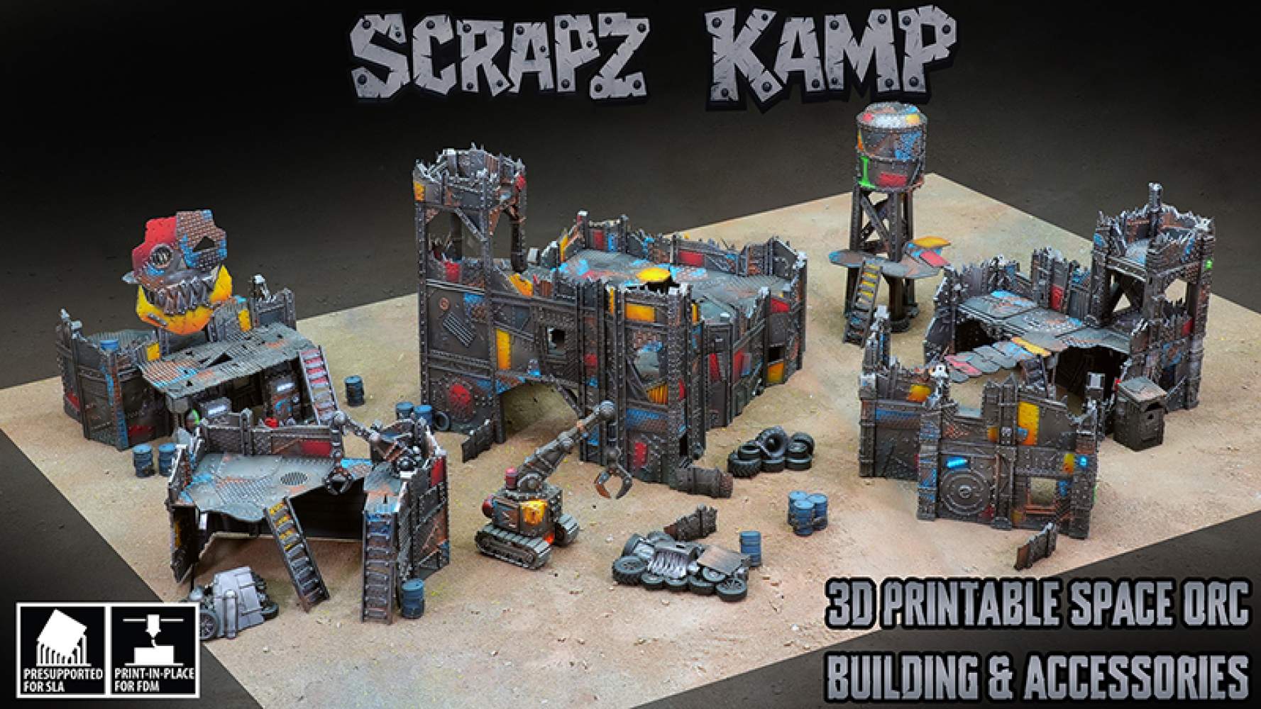 Xeno Sector : Scrapz Kamp Campaign - MyMiniFactory