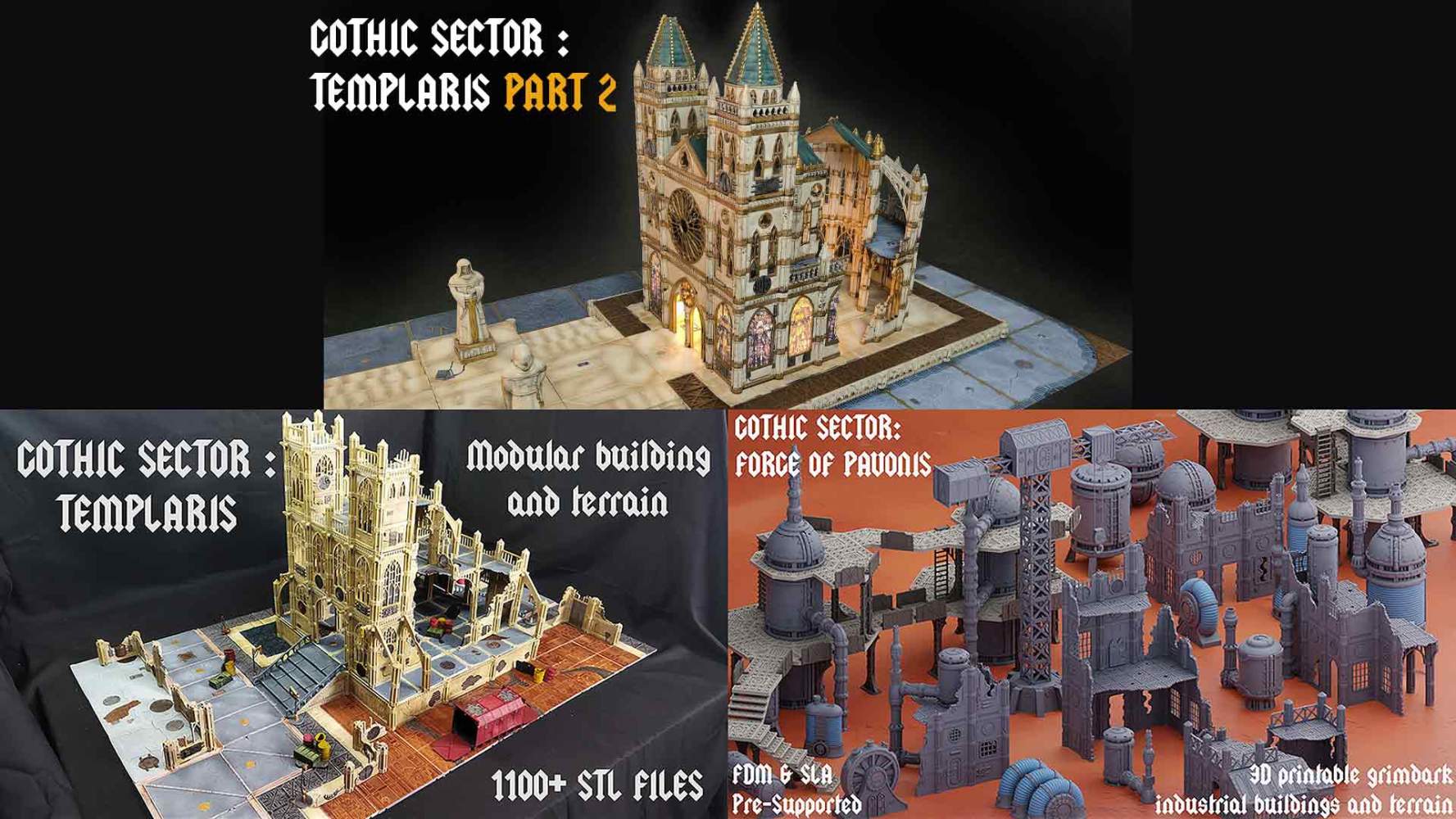 Gothic Sector : Templaris Part 2 Campaign - MyMiniFactory