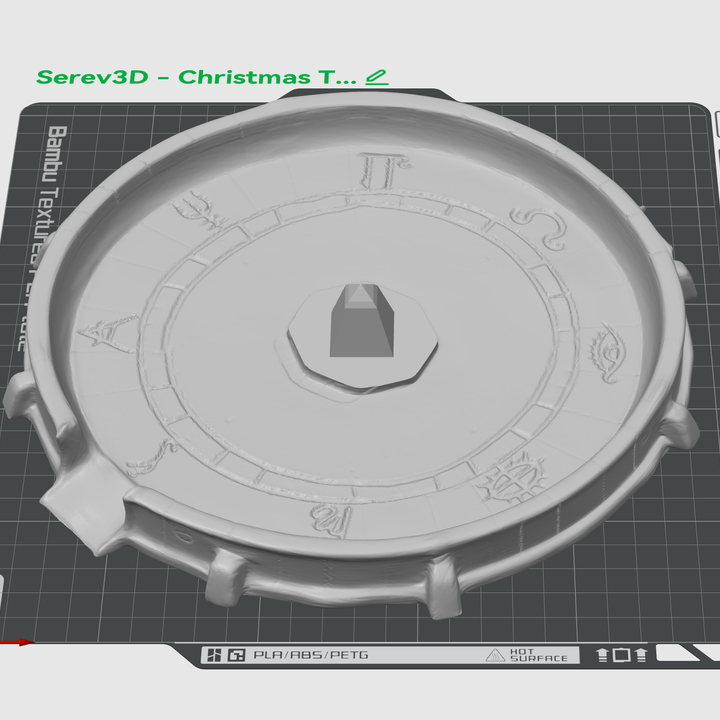 3D Printable Christmas Tree Dice Tower - Holiday DnD Gaming Prop - 3D ...