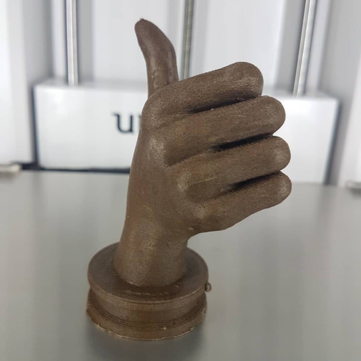 3D Print of Thumbs Up! by Slimprint