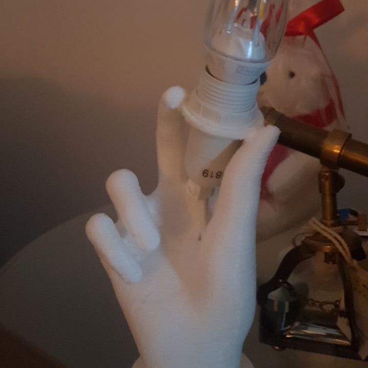 3D Print of Light Me Up Lamp by WernerKhnert