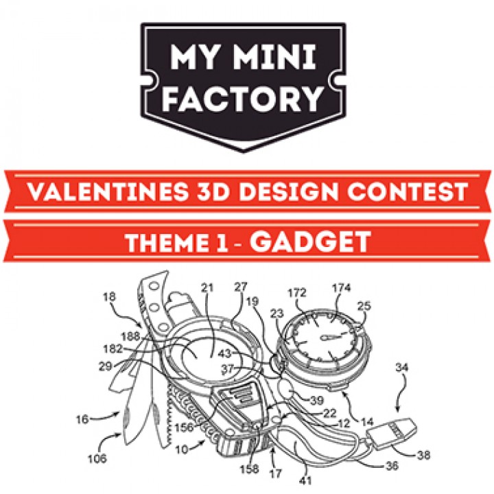 3D Printable Theme 1: Gadget by MyMiniFactory