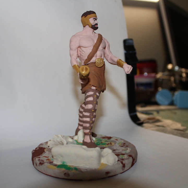 3D Print of Hercules - Marvel Superhero by WilliamJHatten