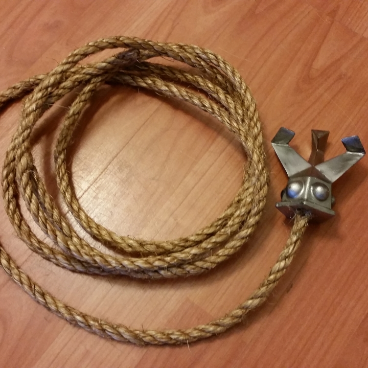 3D Printable Legend of Zelda Grappling Hook by MyMiniFactory