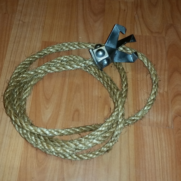 3D Printable Legend of Zelda Grappling Hook by mmf-admin