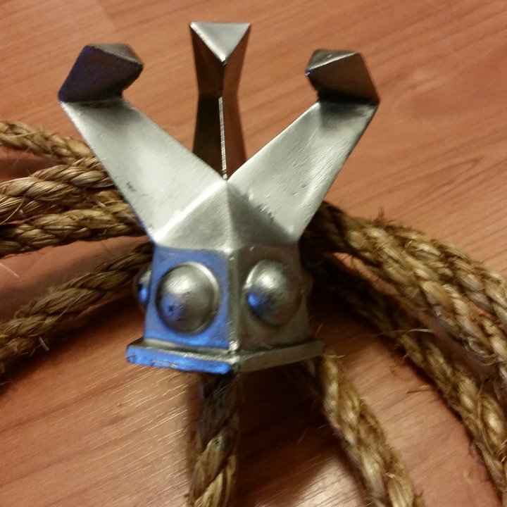 3D Printable Legend of Zelda Grappling Hook by mmf-admin