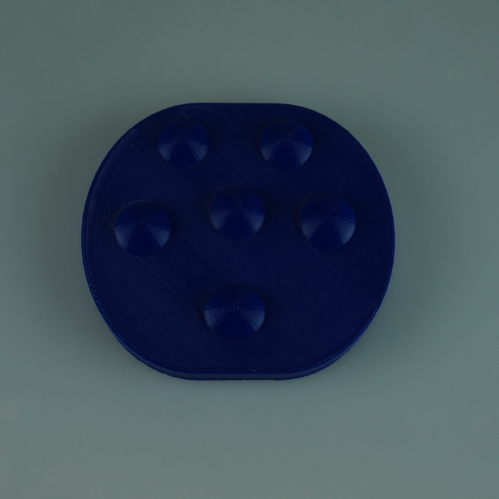 3D Printable Bubble Style Foot Rest by MyMiniFactory