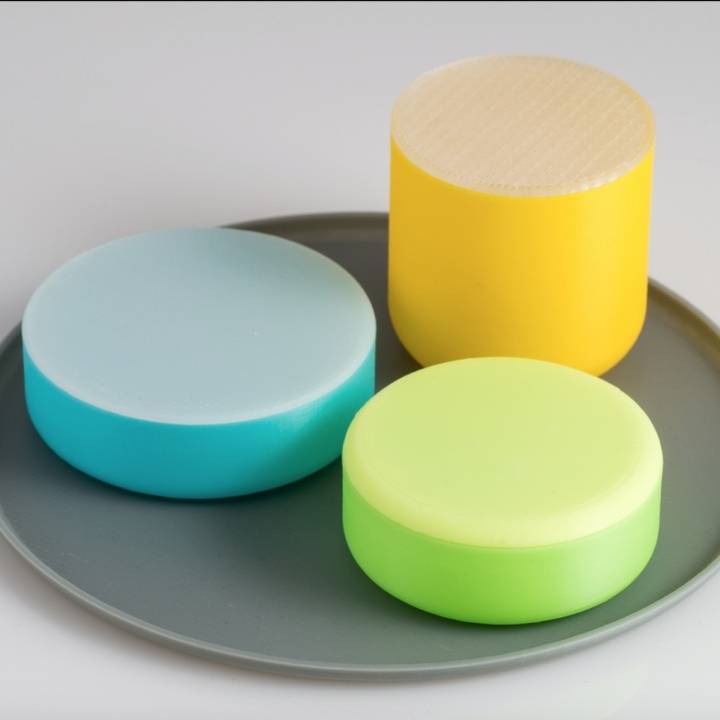 3D Printable Customizable Round Containers by Walter Hsiao