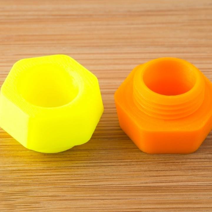 3D Printable Boston Valve Deflation Adapter by Walter Hsiao