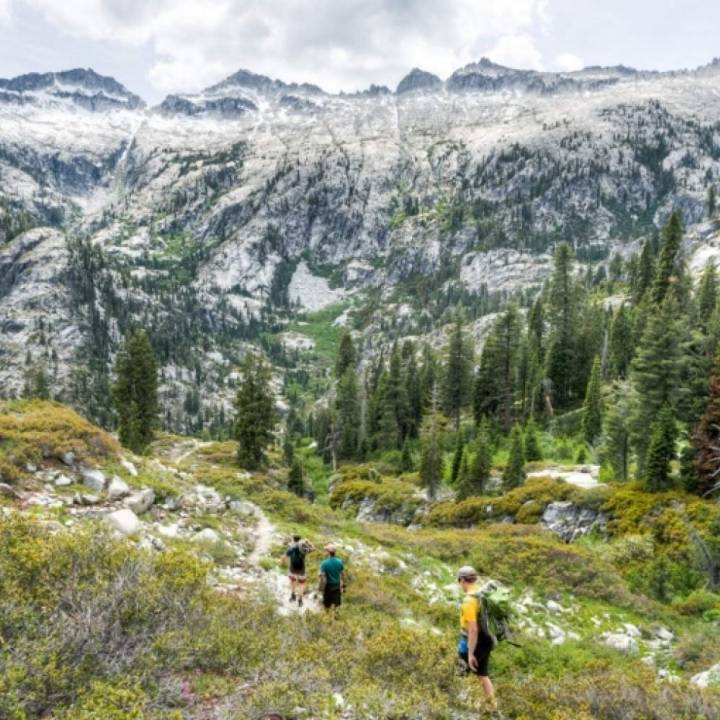 3D Printable Trinity Alps Maps by Walter Hsiao