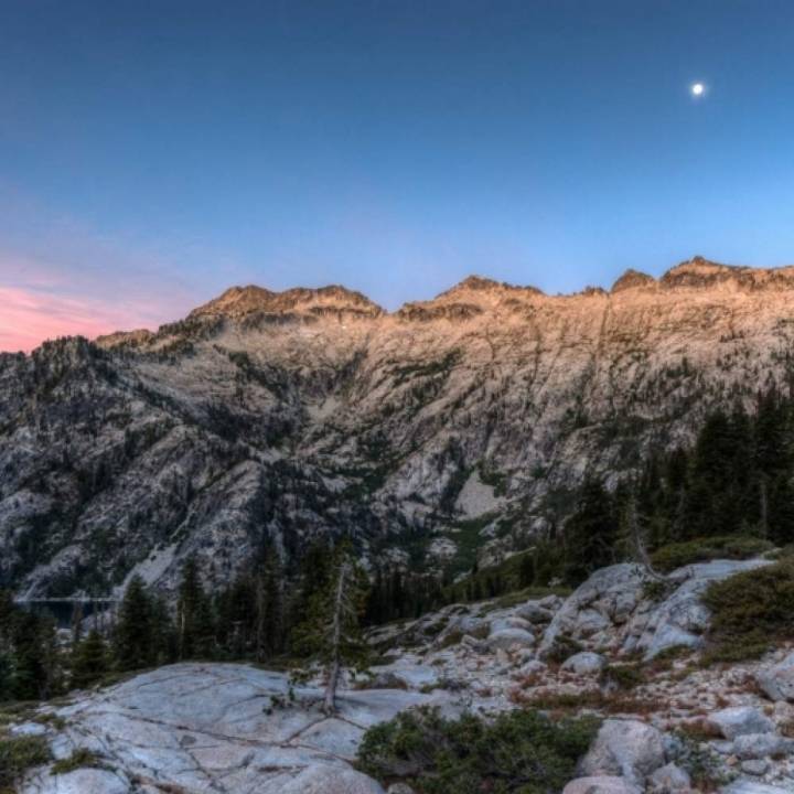 3D Printable Trinity Alps Maps by Walter Hsiao