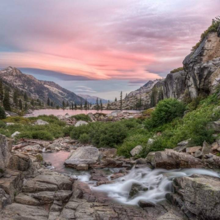 3D Printable Trinity Alps Maps by Walter Hsiao