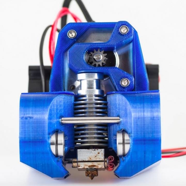 3D Printable Tank Extruder Mount (RigidBot, E3Dv6, Printrbot Gear Head ...