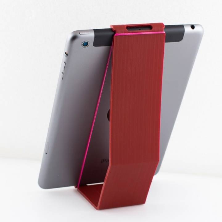3D Printable iPad Mini Clip Stand by Walter Hsiao