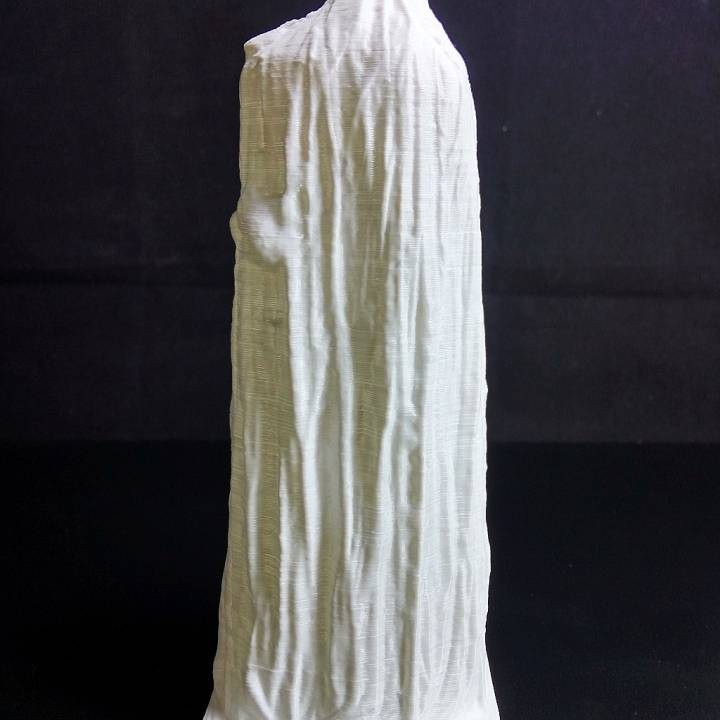 3D Printable Woman under a sheet by Marchal Geoffrey