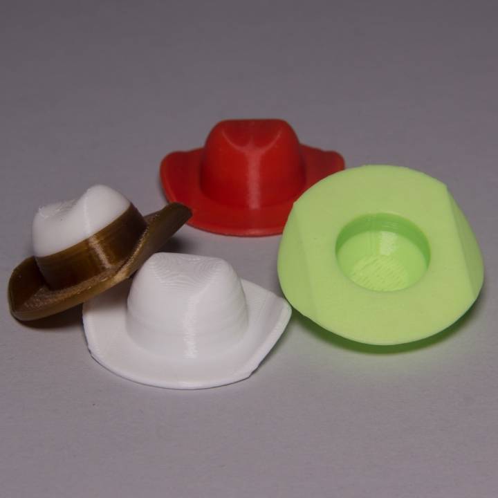 3D Printable Lil'Hats'N'Stuff : Cowboy Hat by Devin Enrique Büchele de ...