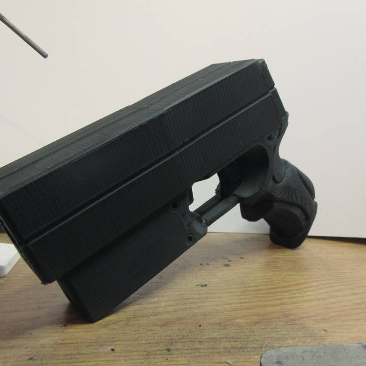 3D Printable BLAME - Gravitational Beam Emitter (Killys Pistol) by ...