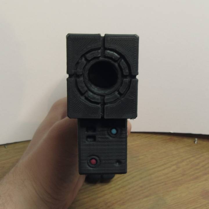 3D Printable BLAME - Gravitational Beam Emitter (Killys Pistol) by ...