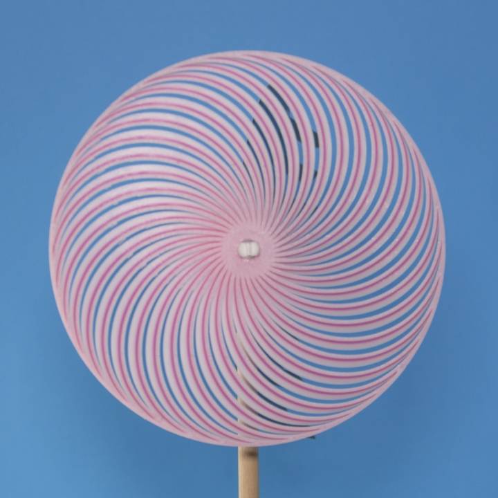 3D Printable Spiral Pinwheel by Devin Enrique Büchele de Montes