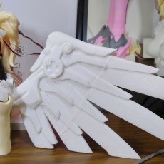 3D Printable Overwatch - Mercy Bust by Printed Obsession