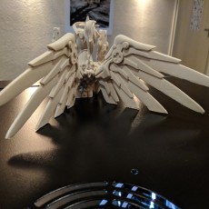 3D Printable Overwatch - Mercy Bust by Printed Obsession