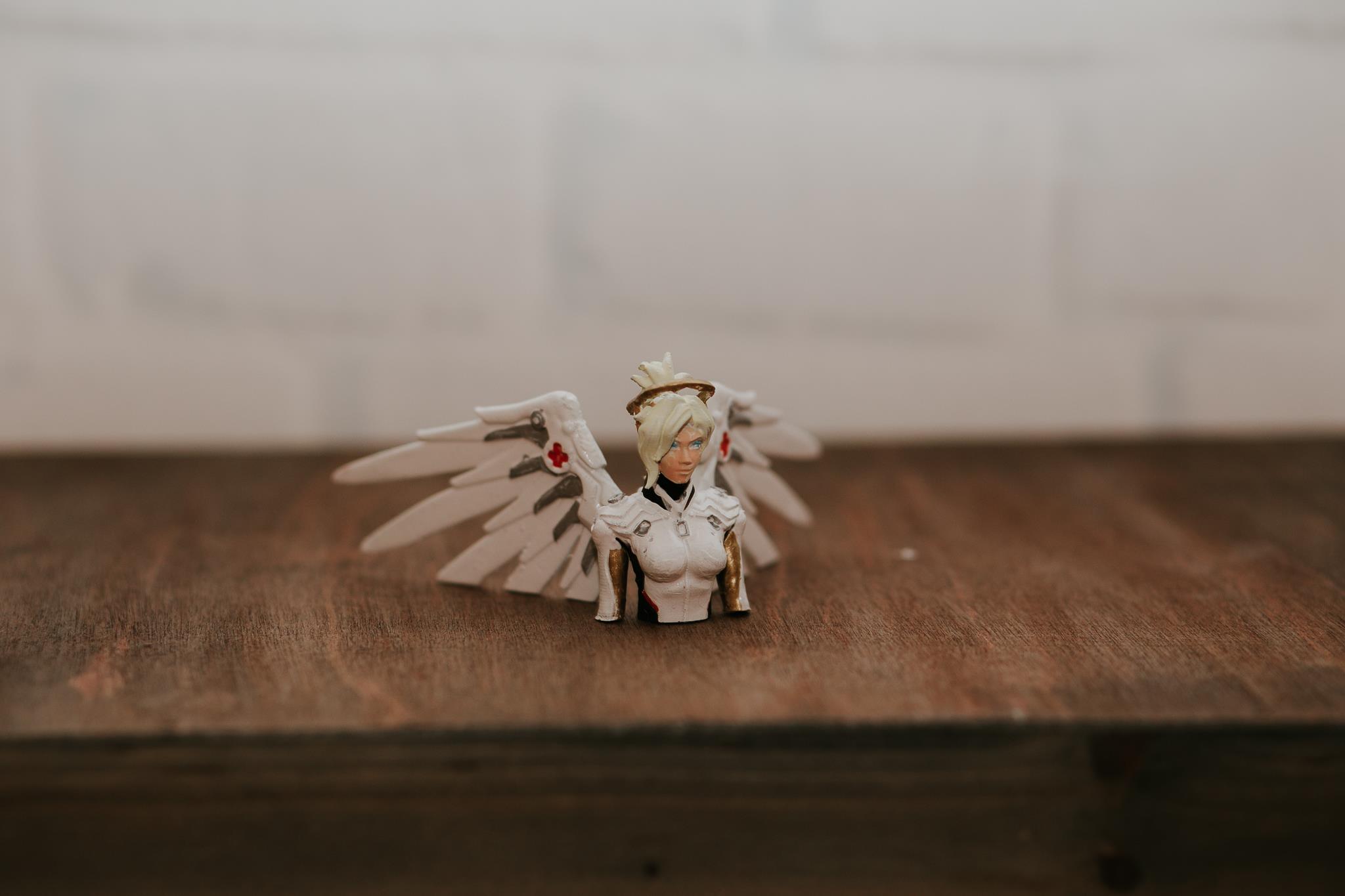 3D Printable Overwatch - Mercy Bust by Printed Obsession