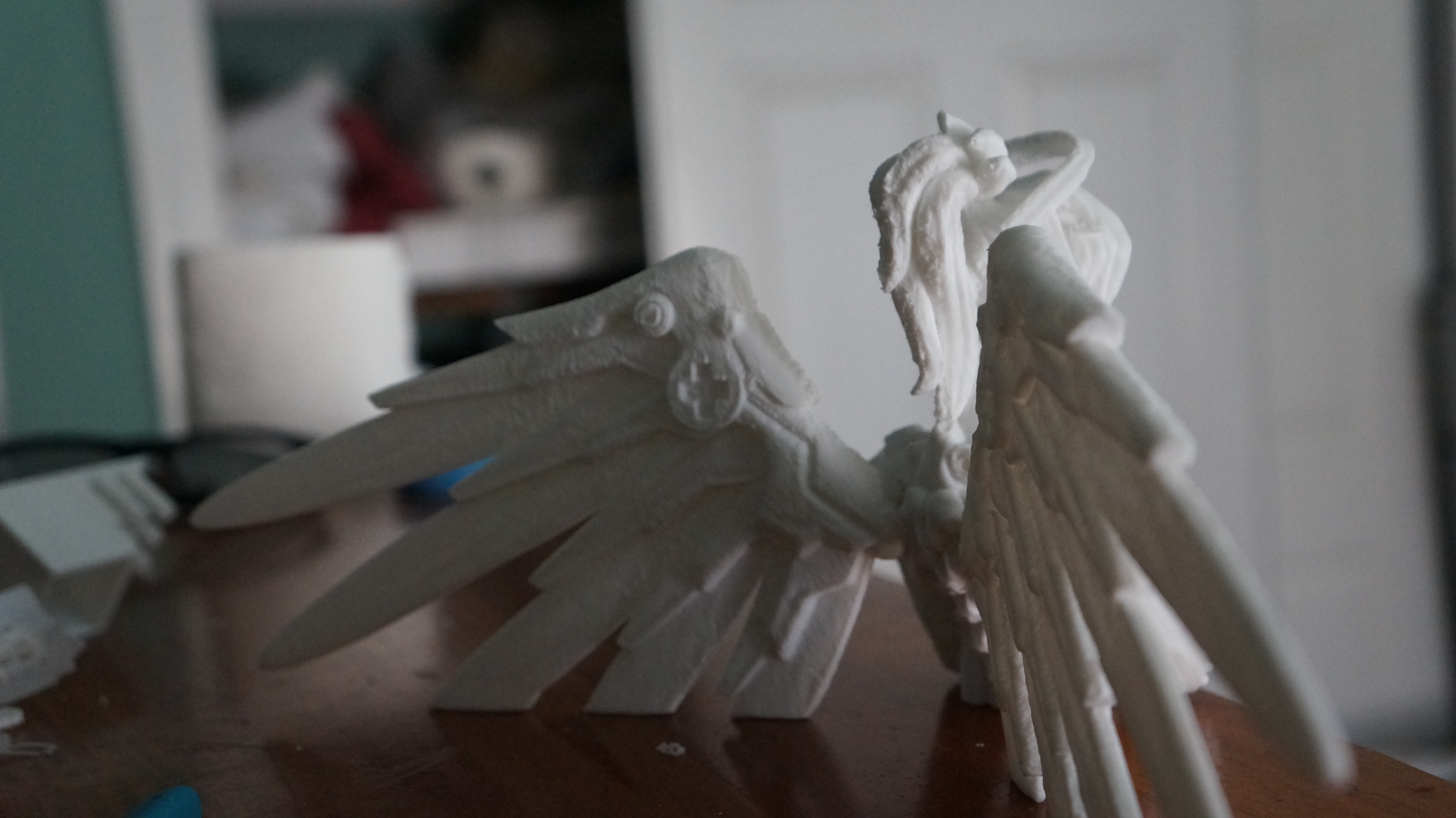3D Printable Overwatch - Mercy Bust by Printed Obsession