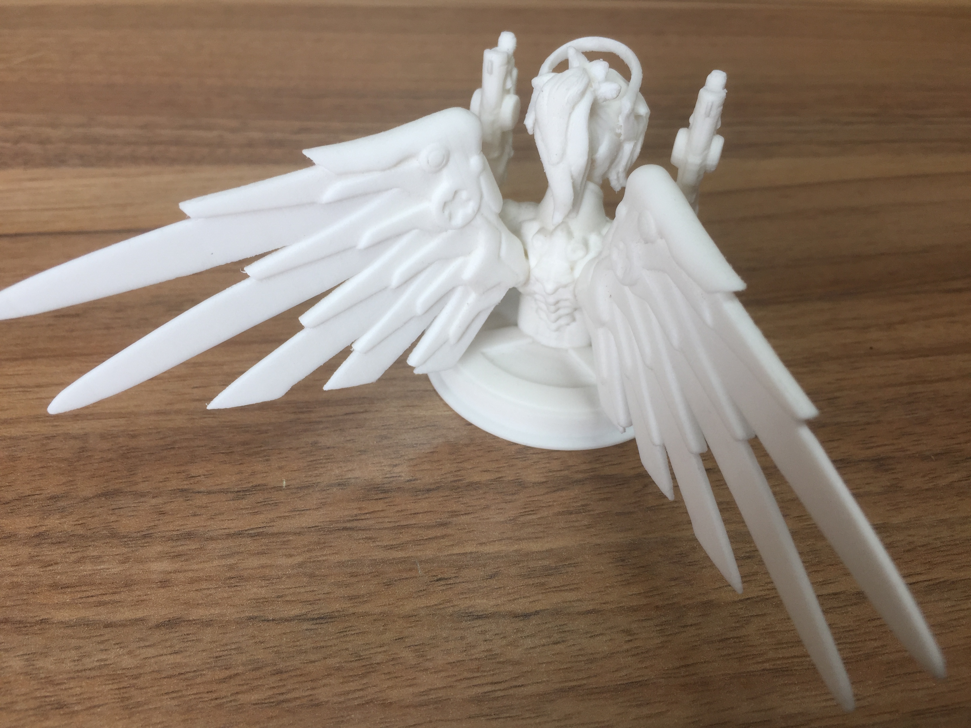 3D Printable Overwatch - Mercy Bust by Printed Obsession