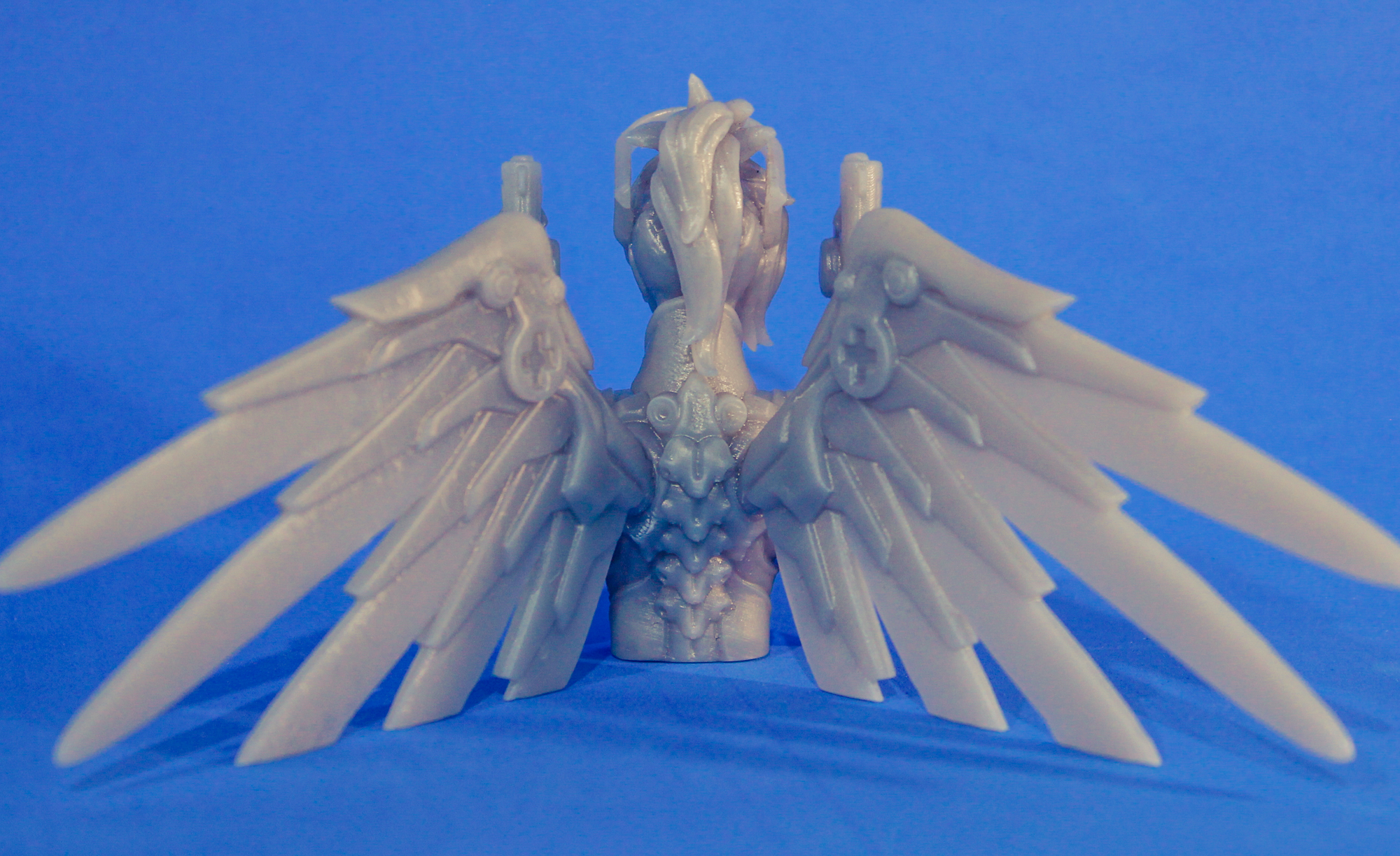 3D Printable Overwatch - Mercy Bust by Printed Obsession