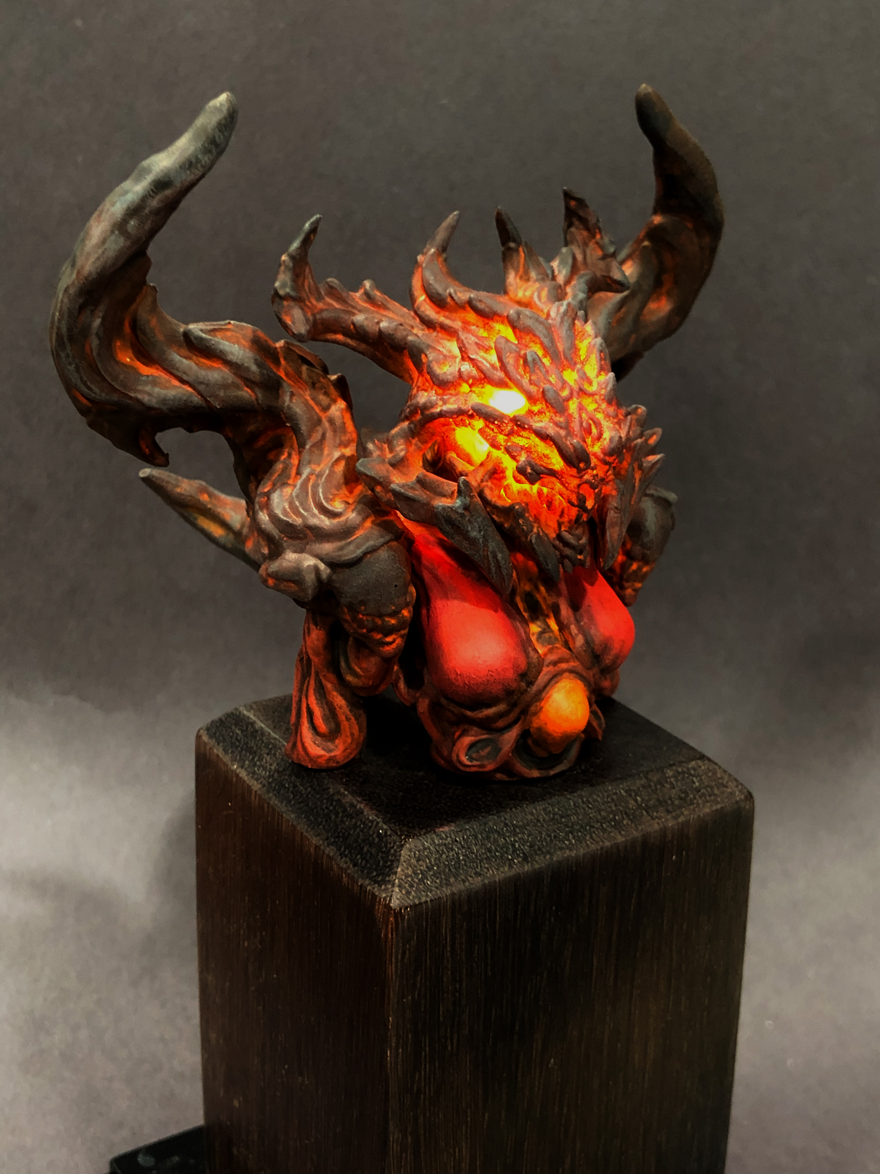 3D Printable Diablo 3 - Diablo by Printed Obsession