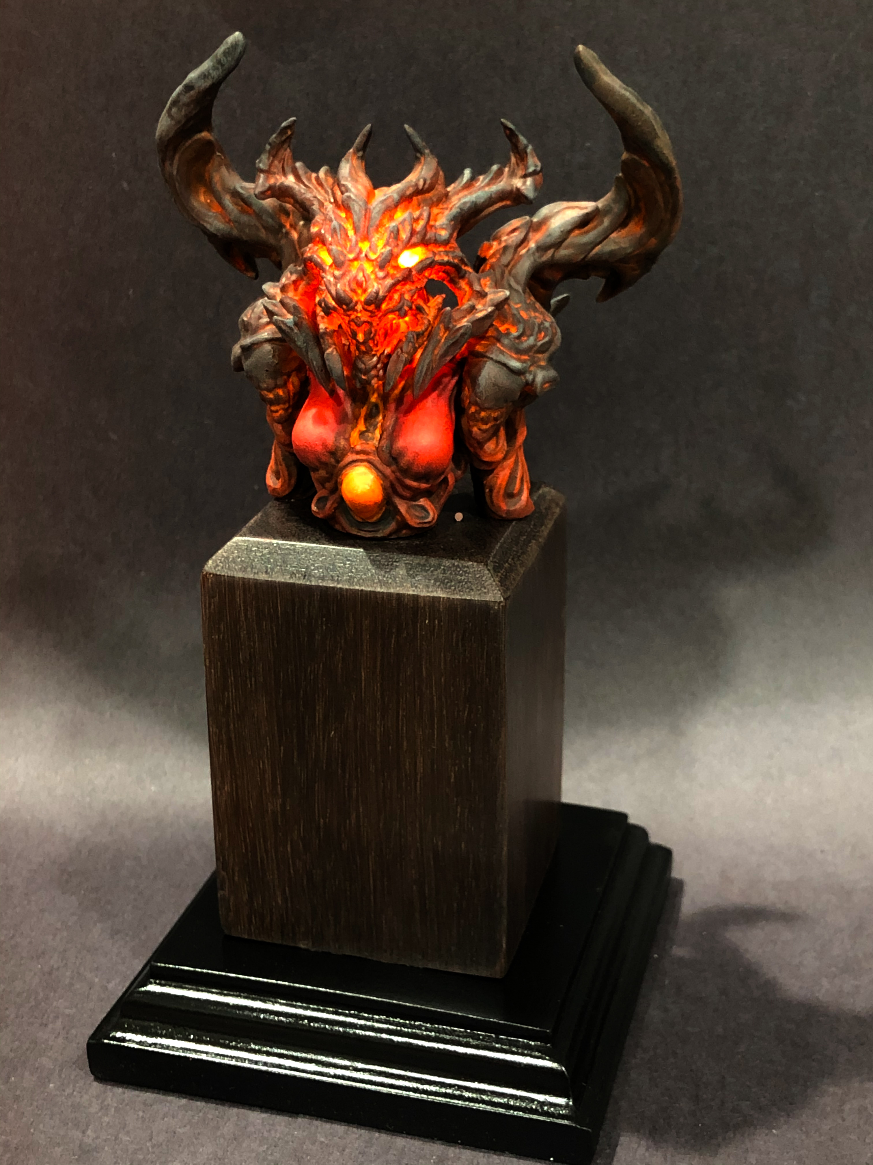 3D Printable Diablo 3 - Diablo by Printed Obsession