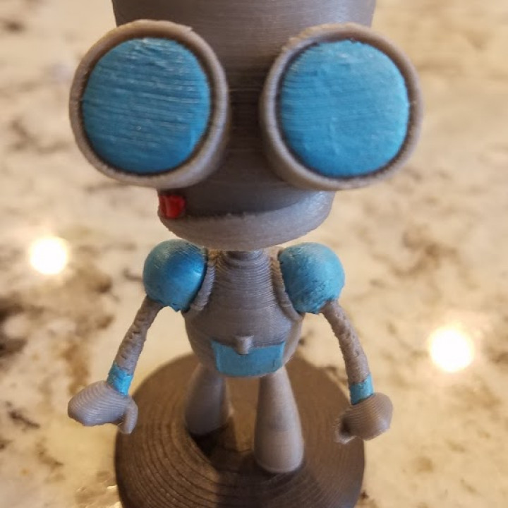 3D Print of GIR from the Cartoon Serie "Invader Zim". Check out my ...