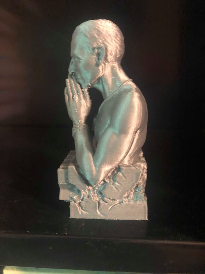 3D Printable Linkin Park - Chester Bennington by Printed Obsession