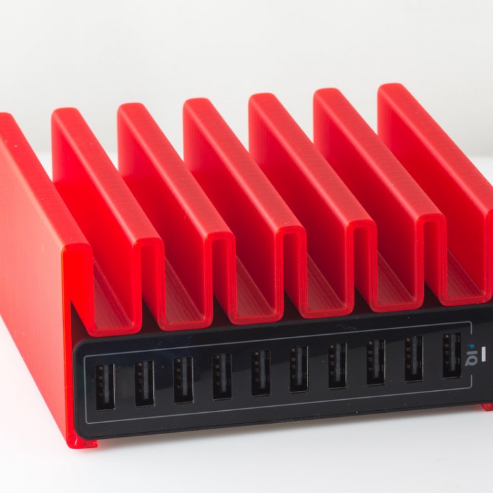 3D Printable USB Charging Stand by Walter Hsiao