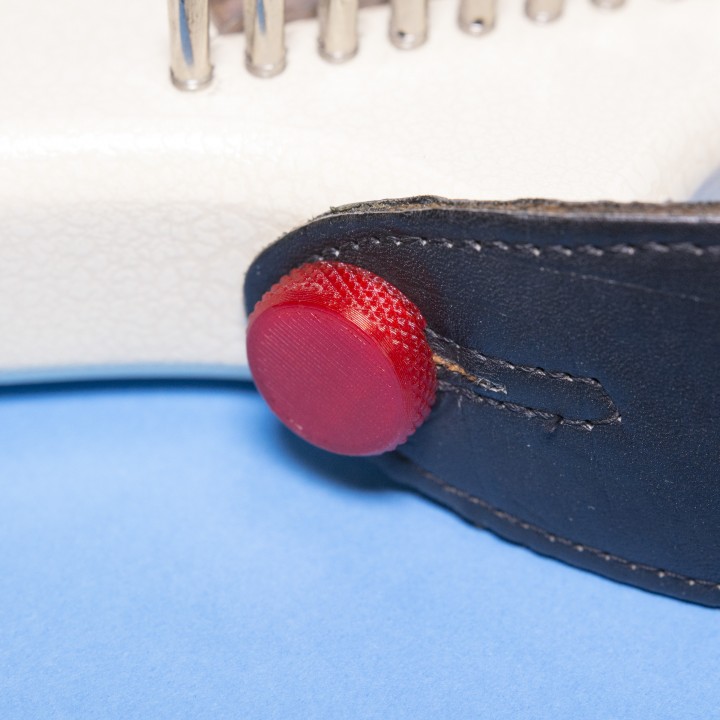 3D Printable Strap Cap // Guitar Strap Lock by Devin Enrique Büchele de ...
