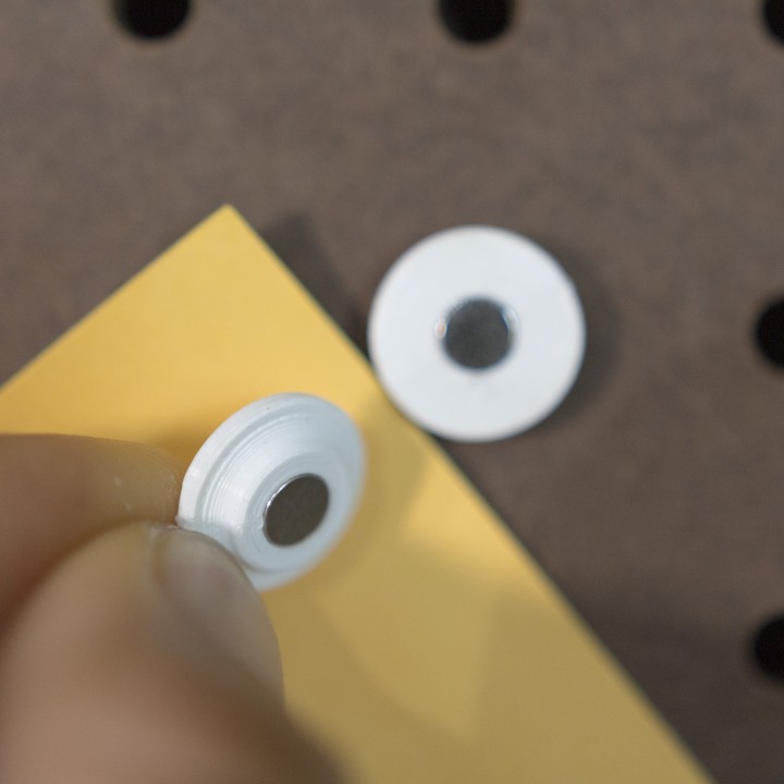 3D Printable Peg Anything // Magnetic Tack by Devin Enrique Büchele de ...
