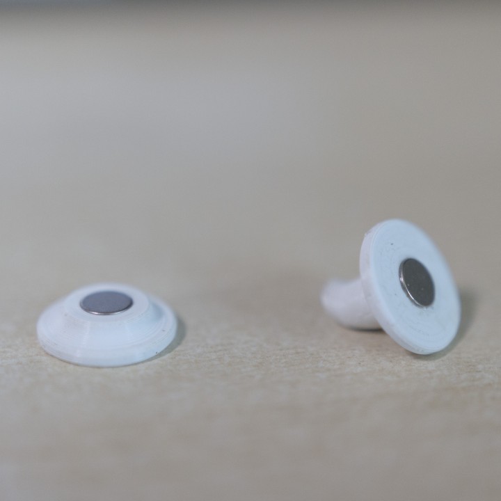 3D Printable Peg Anything // Magnetic Tack by Devin Enrique Büchele de ...