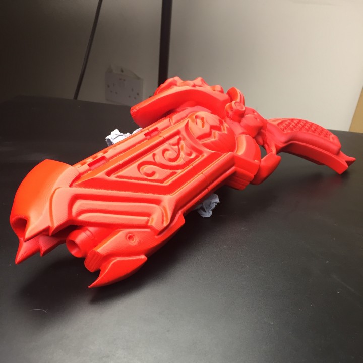 3D Printable Overwatch - Reaper - Halloween Gun by Printed Obsession