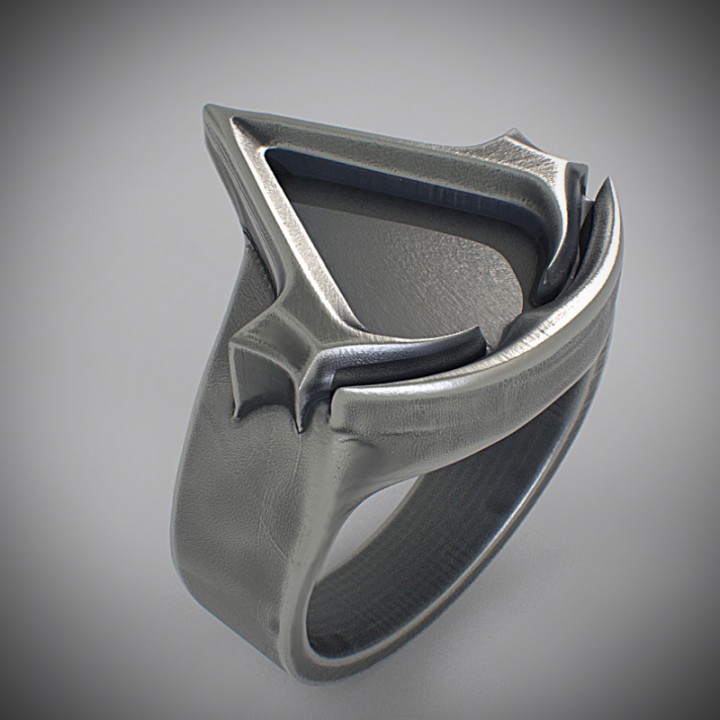 3D Printable Assassins Creed Ring by Printed Obsession
