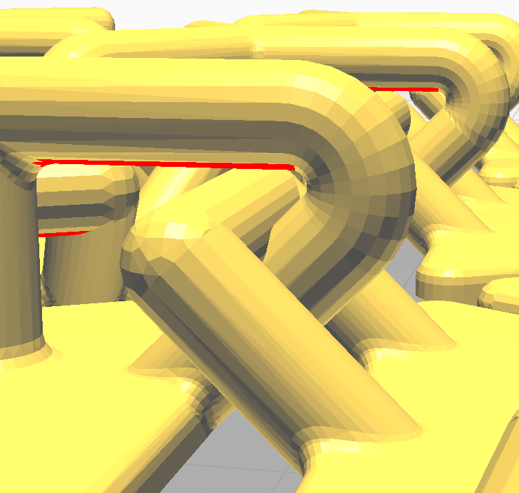 3D Printable Triangle Mesh Fabric by Devin Enrique Büchele de Montes