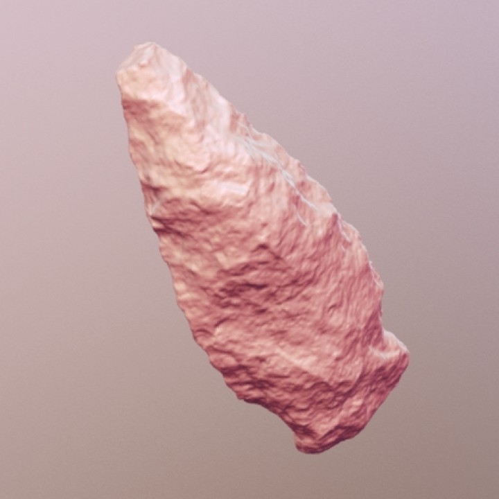 3D Printable Clagget Point by Virtual Curation Lab