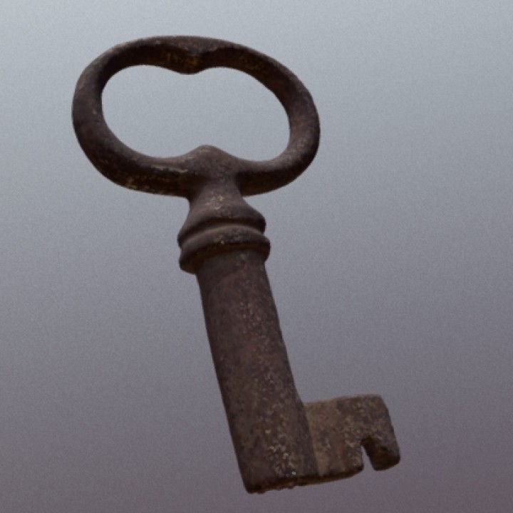 3D Printable Leg Slave Shackle Key by Virtual Curation Lab