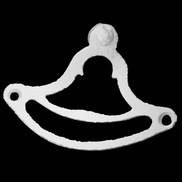 3D Printable Part of Servant Bell System by Virtual Curation Lab