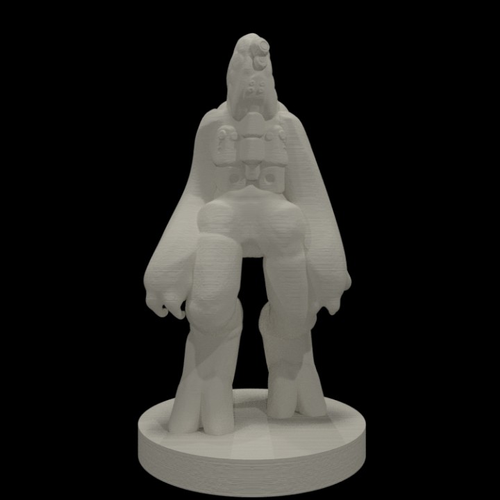 3D Printable Sub-Dimensional Rector (18mm scale) by Arian Croft