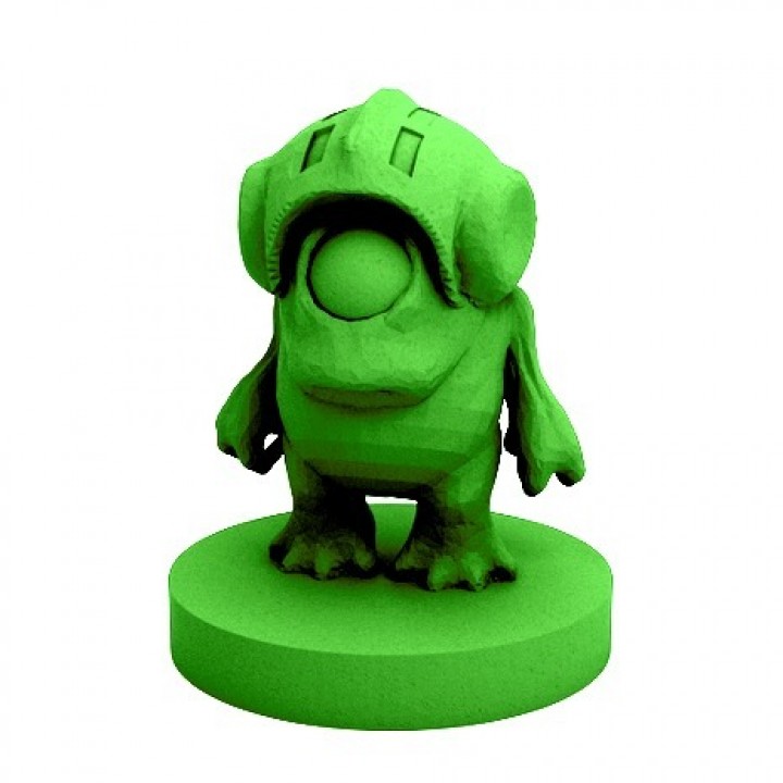 3D Printable Gorb (18mm scale) by Arian Croft