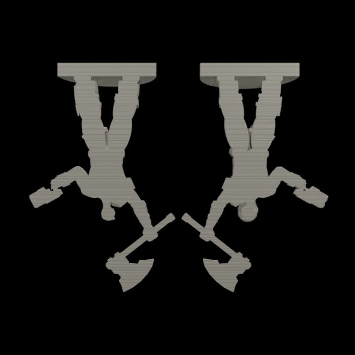 3D Printable Wasteoid Scrapper (18mm scale) by Arian Croft