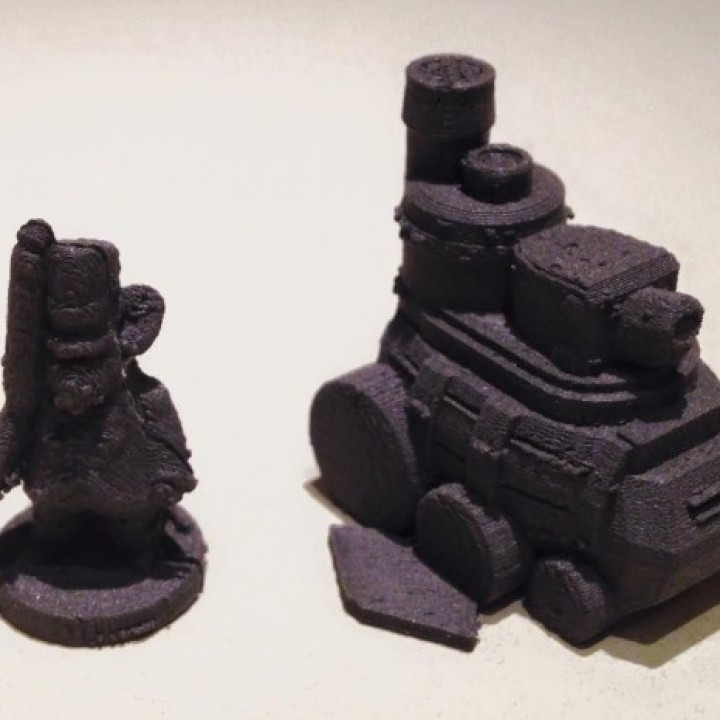 3D Printable Seelie Court Pookah (18mm scale) by Arian Croft