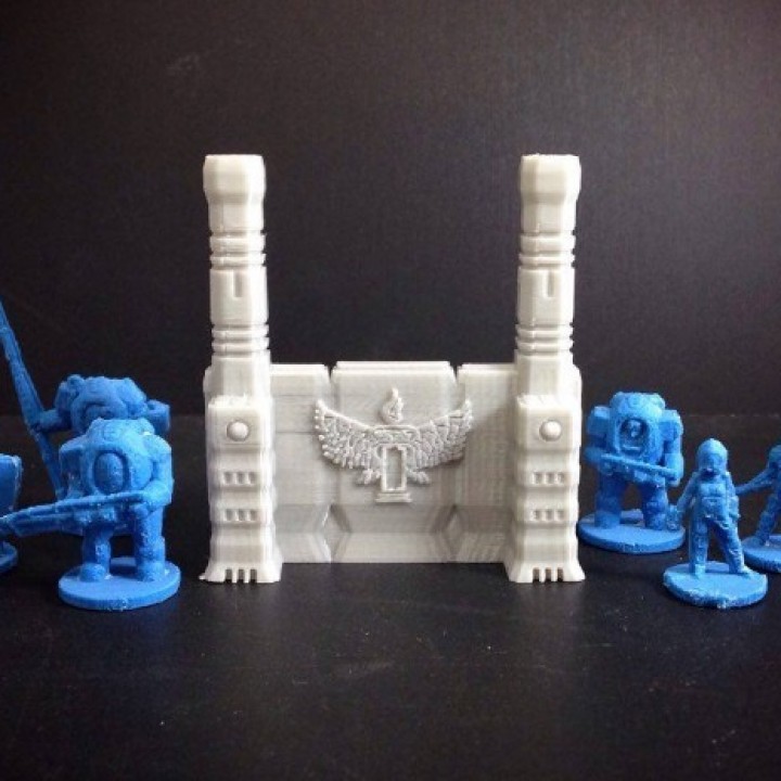 3D Printable Dominion Relay Pylon by Arian Croft