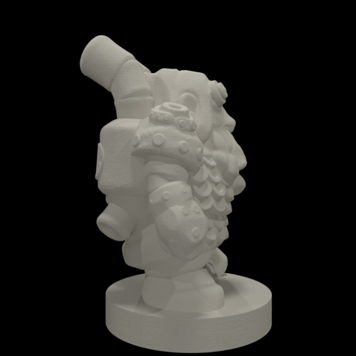 3D Printable Dwarfclan Tinkerer (18mm scale) by Arian Croft